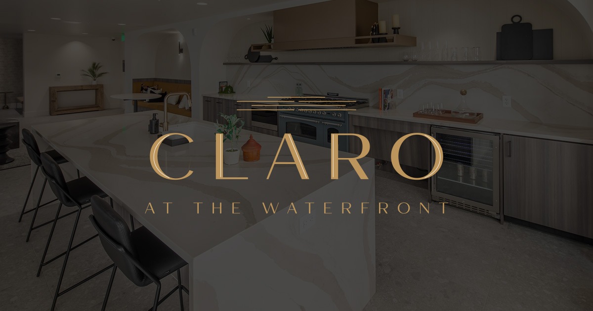 Claro at the Waterfront - Live in Style at the Waterfront